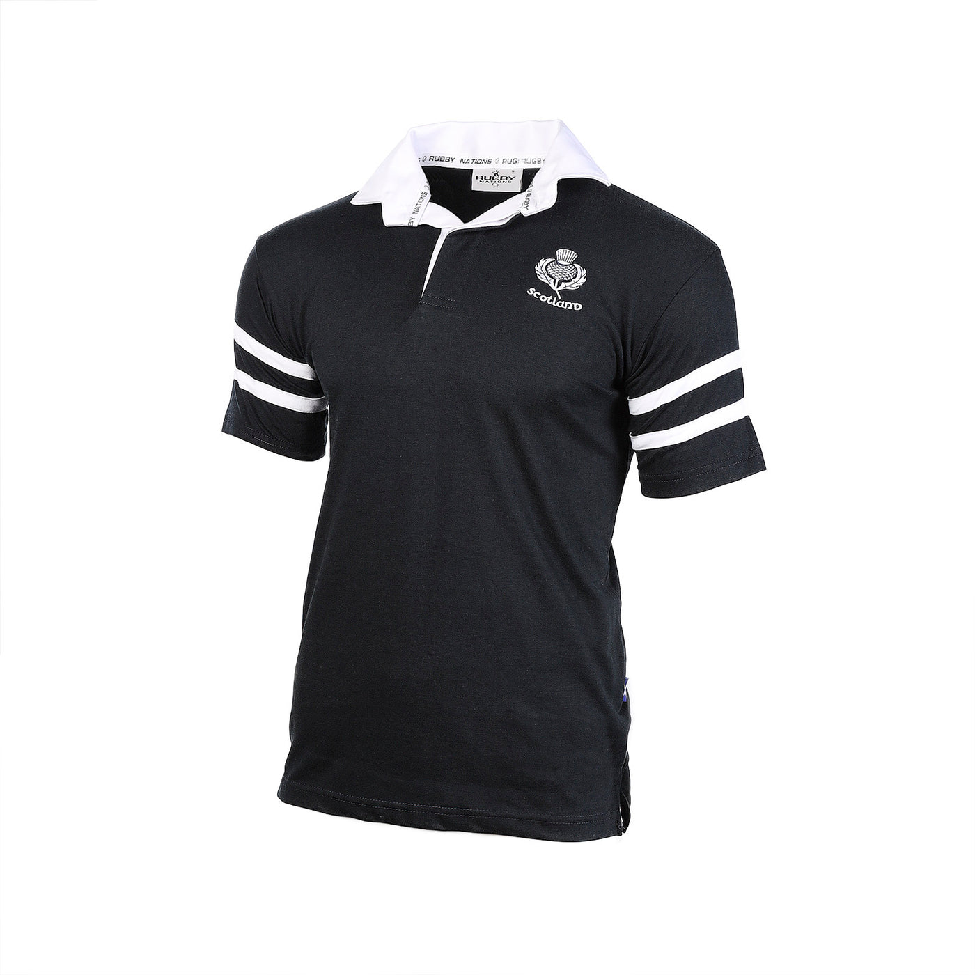 Gents S/S 2 Stripe Rugby Shirt | Heritage of Scotland — Heritage Of ...