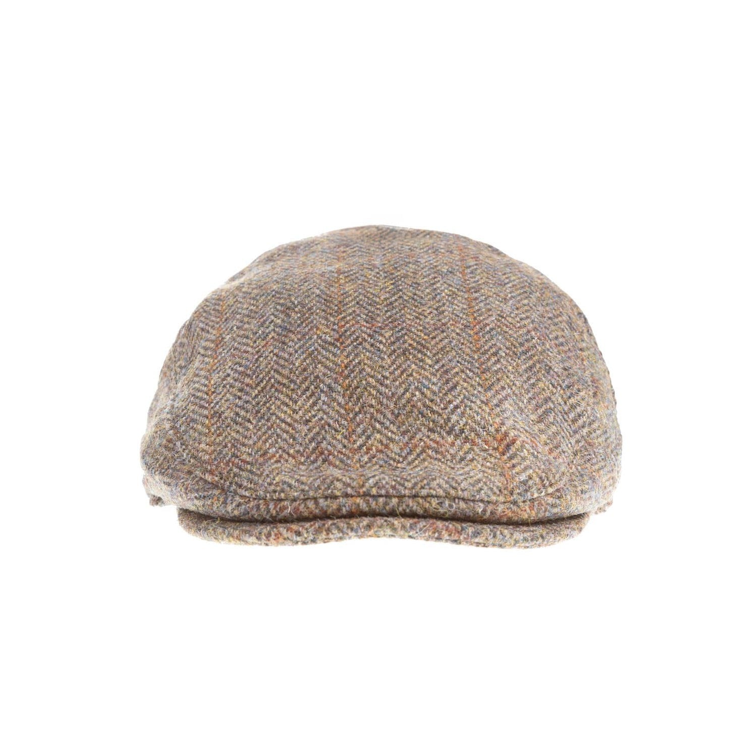 Heddle & Reed Harris Tweed Flatcap Brown Herringbone | Heritage of Sco ...