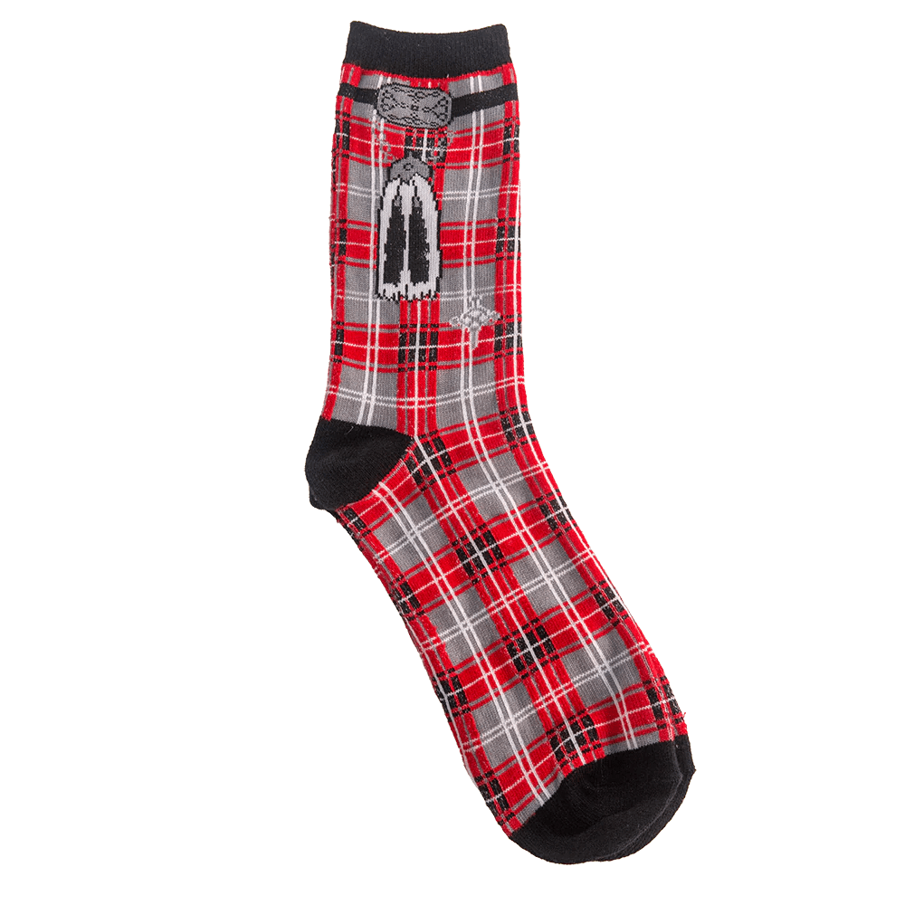 Instakilt Socks – Scottish Novelty Socks in Red, Blue, or Green (Cotto ...