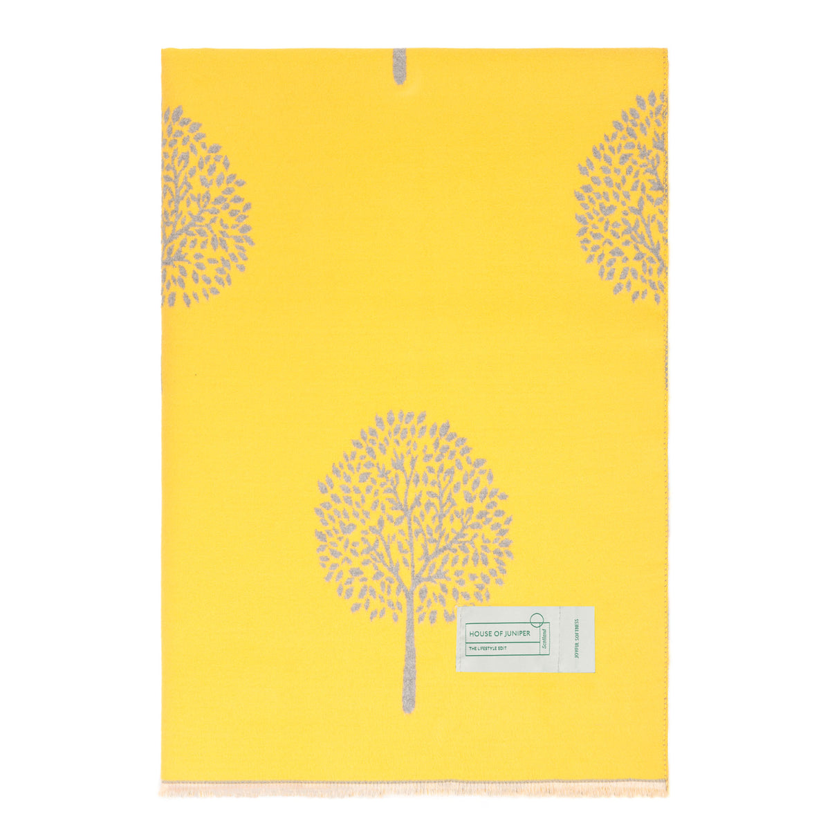 Original Tree Super Soft Stole Ochre/Grey | Heritage of Scotland ...