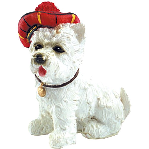 Scottish Polyresin Figurines – Westie, Piper, Piper Teddy, Highland Co ...