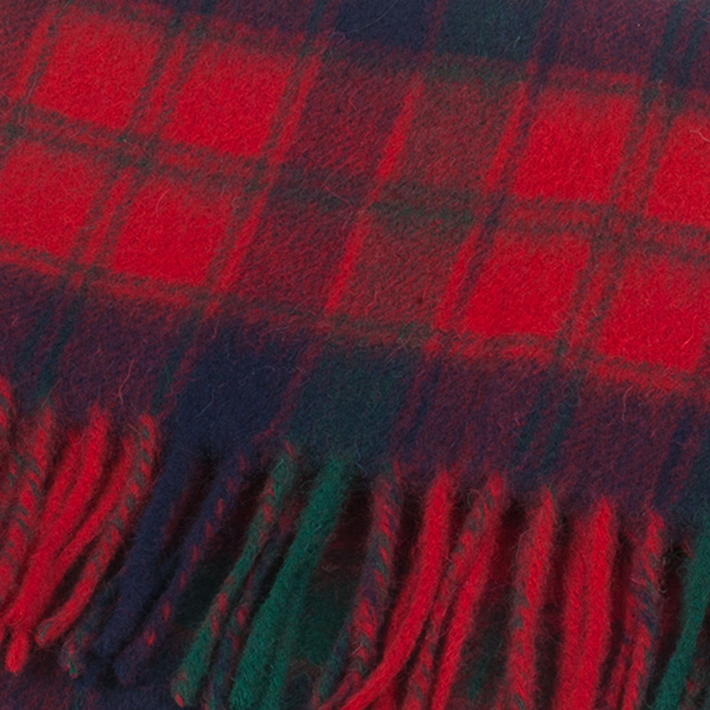 Lambswool Scottish Tartan Clan Scarf ROBERTSON RED | Heritage of Scot ...
