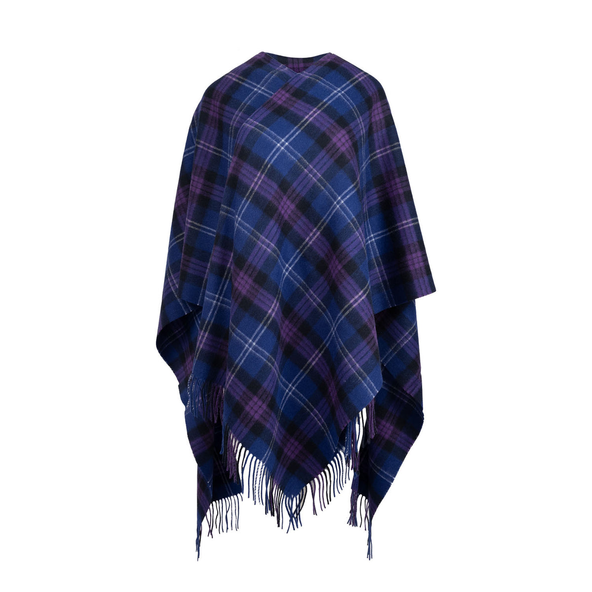 Edinburgh Lambswool Long Tartan Cape HERITAGE OF SCOTLAND | Heritage ...