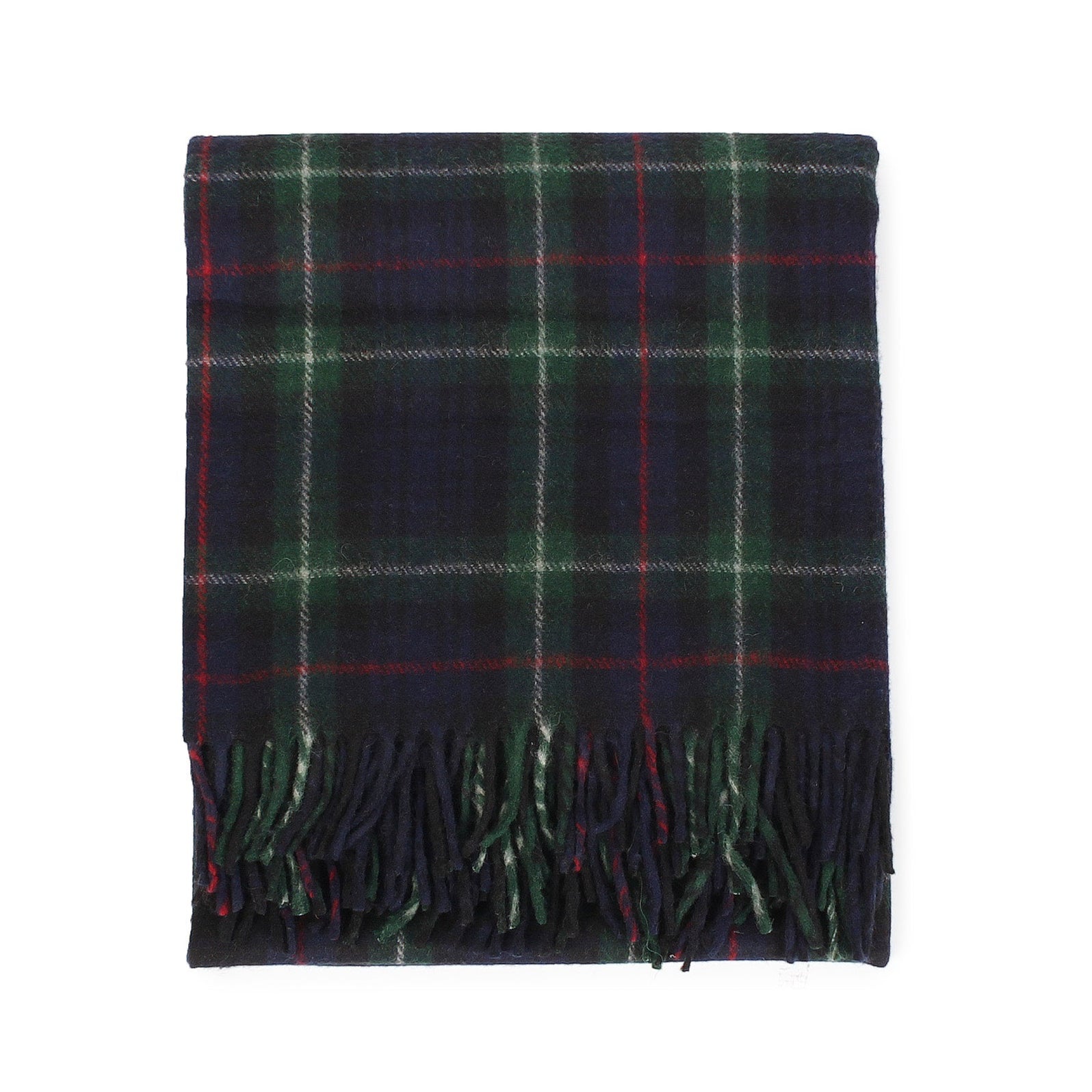 Highland Wool Blend Tartan Blanket / Throw Extra Warm Mackenzie | Heri ...