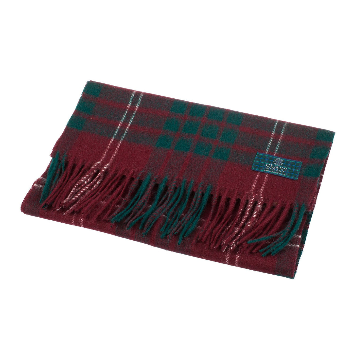 Lambswool Scottish Tartan Clan Scarf CRAWFORD | Heritage of Scotland ...