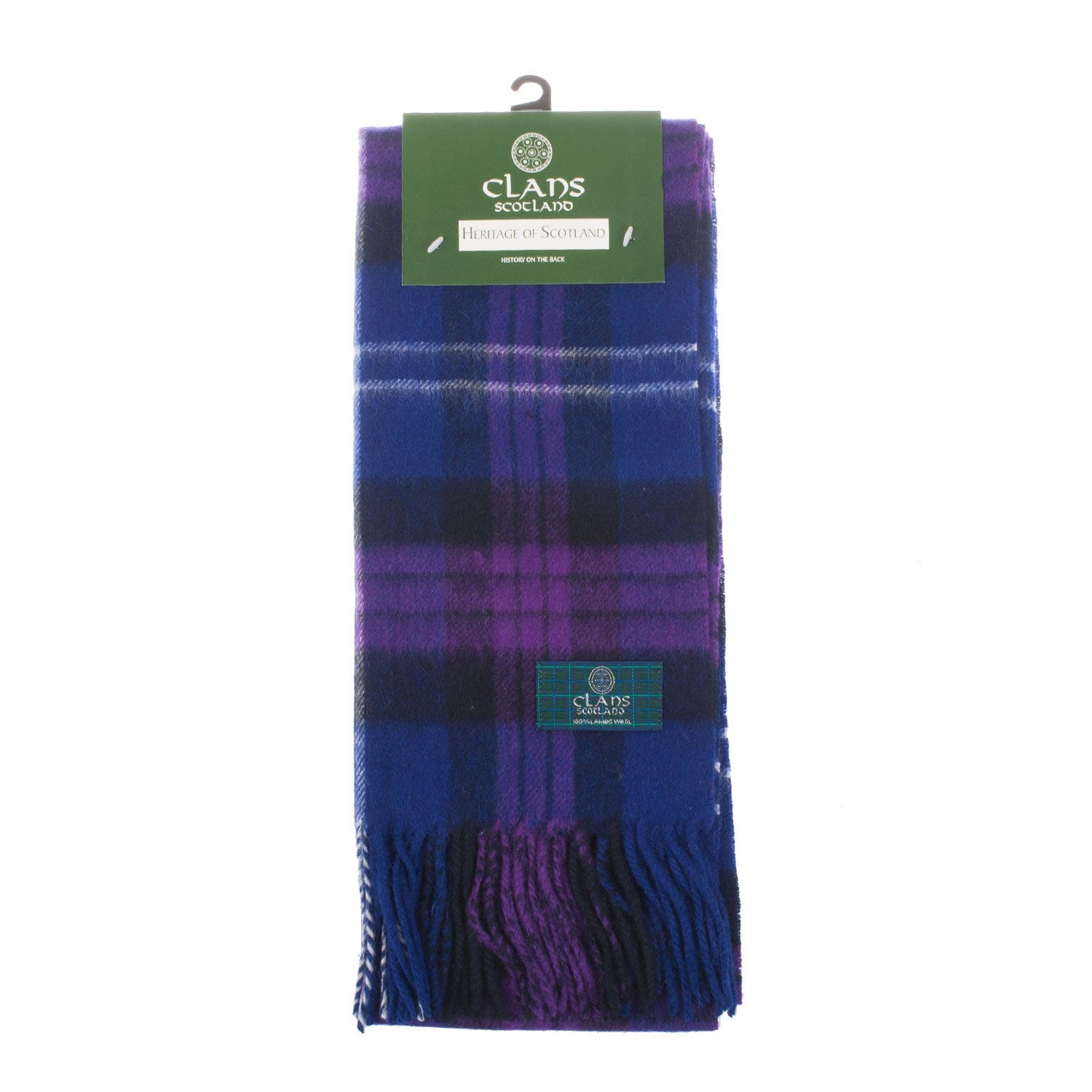 Lambswool Scottish Tartan Clan Scarf HERITAGE OF SCOTLAND | Heritage ...